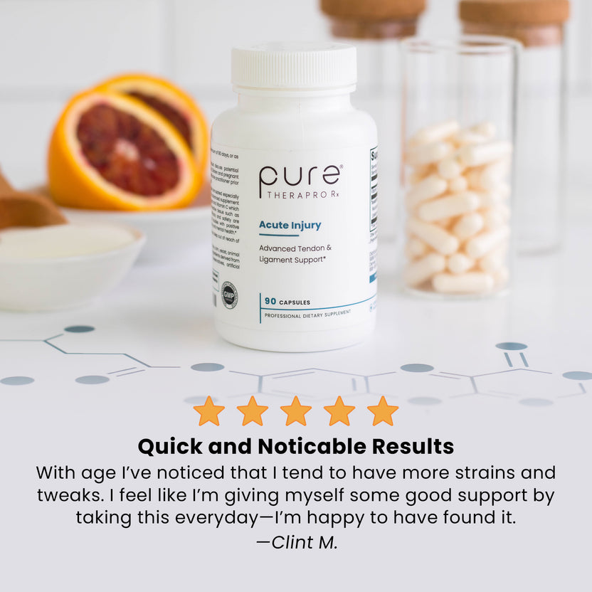 Acute Injury - 90 Capsules - Tendon and Ligament... – Pure TheraPro Rx