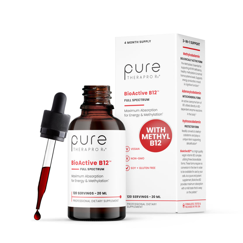 Liquid Drops: 10 ml or 20 ml | 5,000 mcg Per Serving | 3 Bioactive ...