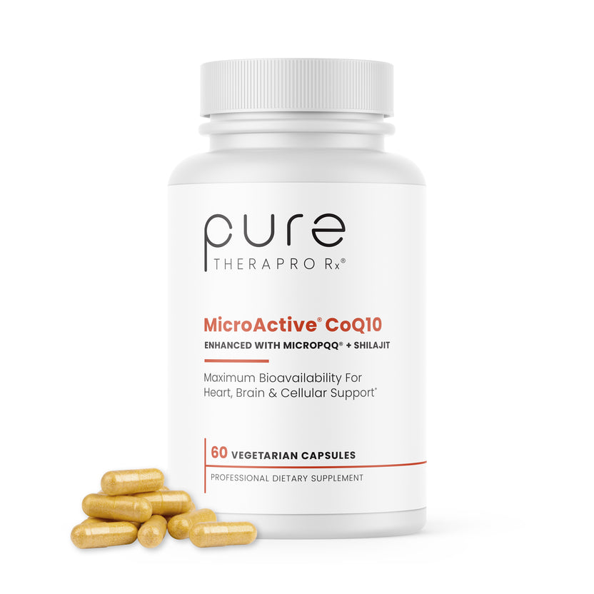 MicroActive CoQ10 Enhanced with MicroPQQ + Shilajit... – Pure TheraPro Rx
