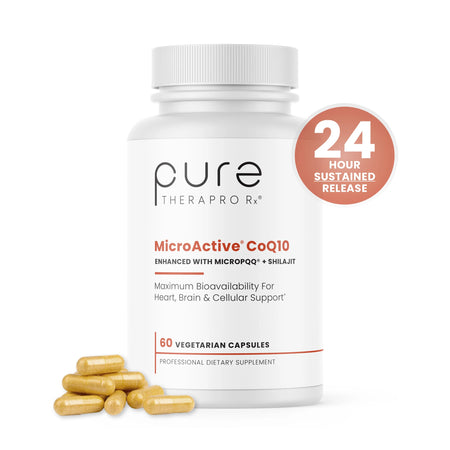 MicroActive CoQ10 Enhanced with MicroPQQ + Shilajit... – Pure TheraPro Rx